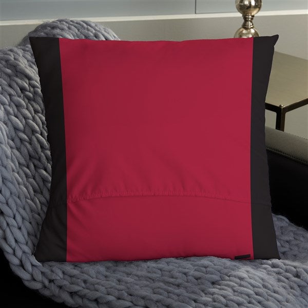 NCAA Arkansas Razorbacks Classic Personalized Throw Pillow