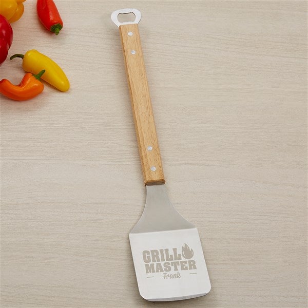 Master of the Grill Personalized Stainless Steel Spatula