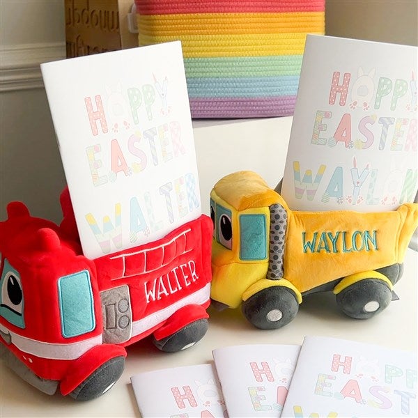 Easter Alphabet Personalized Kids Coloring Book