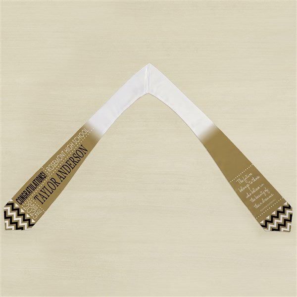 Personalized Graduation Stole - School Memories