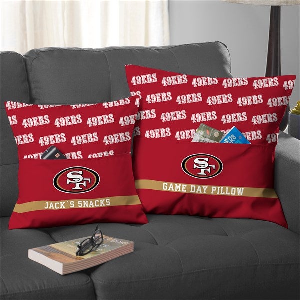 NFL San Francisco 49ers Personalized Pocket Pillow