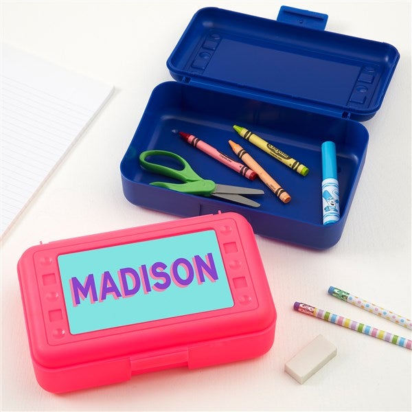 Personalized Name Pencil Box