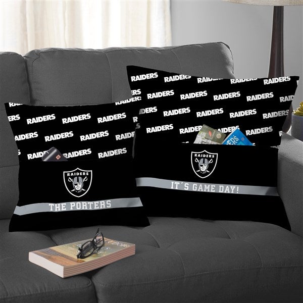 NFL Las Vegas Raiders Personalized Pocket Pillow