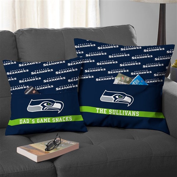 NFL Seattle Seahawks Personalized Pocket Pillow