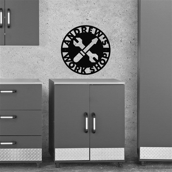 Personalized Workshop Steel Sign