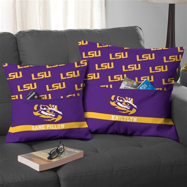 NCAA Louisiana State University Personalized Pocket Pillow