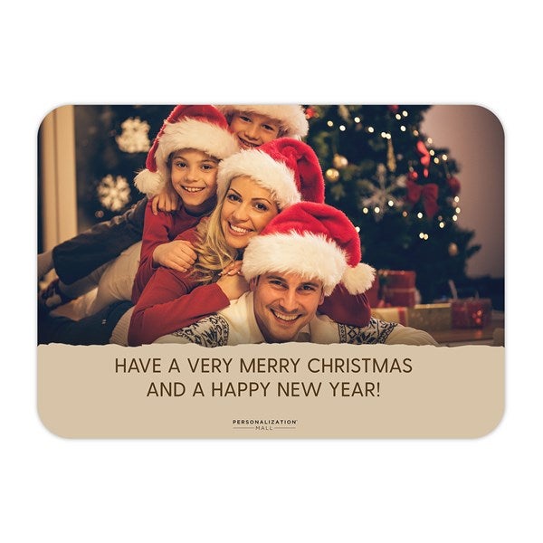 Festive Moments Personalized Photo Christmas Card