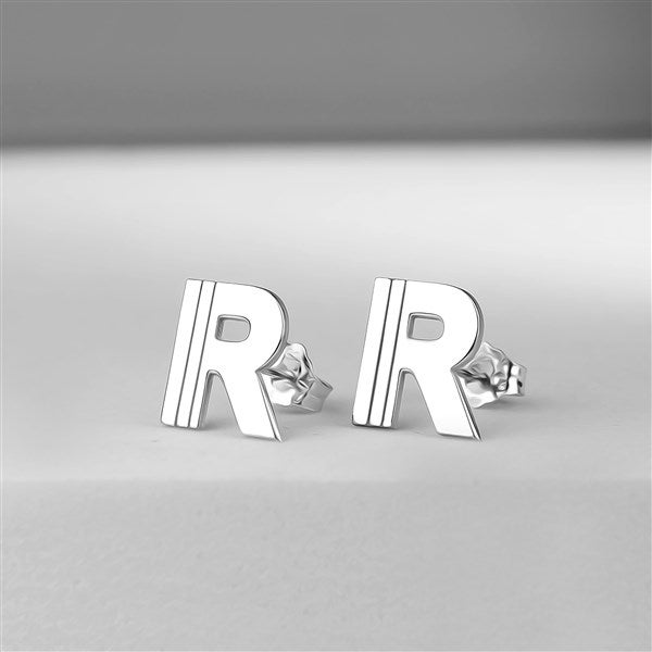 Personalized Initial Earrings