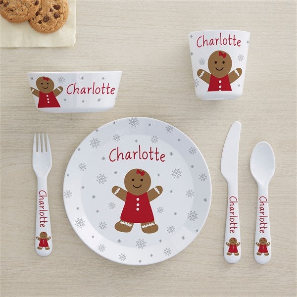 Christmas Characters Personalized Kids Plate