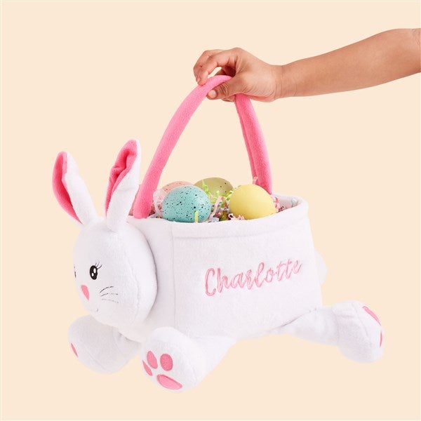 Hoppy The Bunny Embroidered Easter Treat Bag