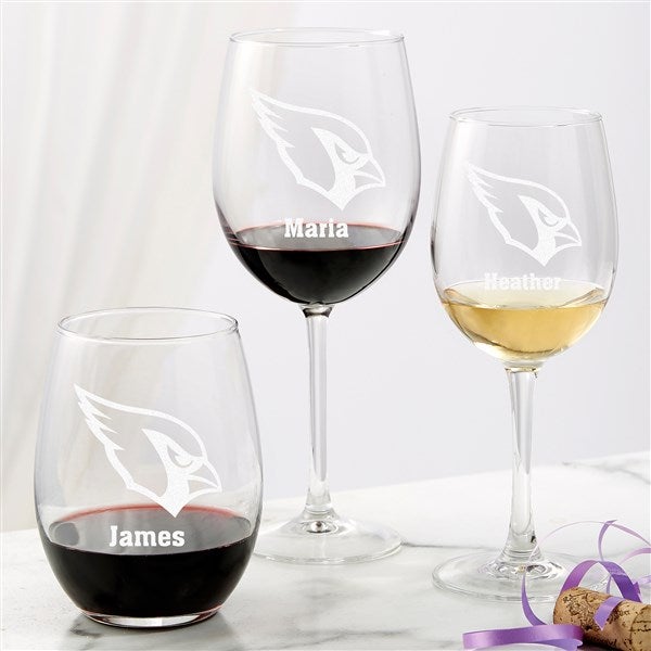 NFL Arizona Cardinals Wine Glass Collection
