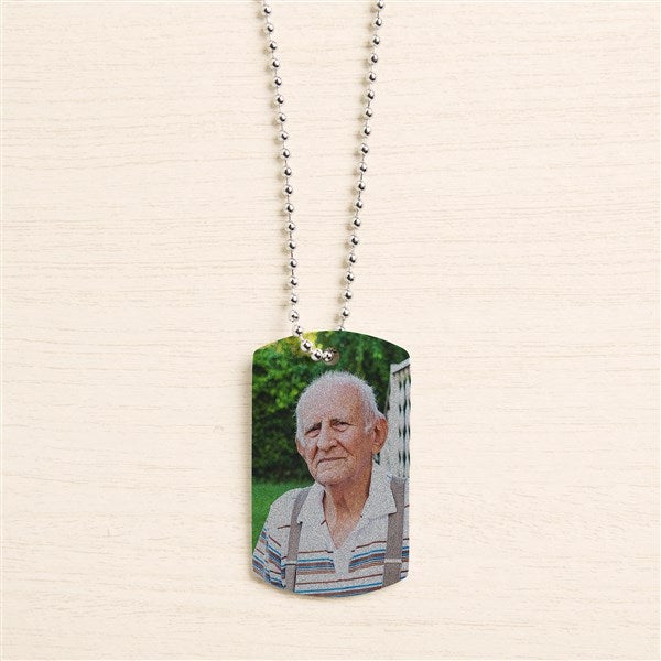 Forever My... Personalized Photo 2 Sided Dog Tag