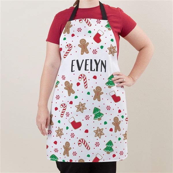 Baking Spirits Bright Personalized Christmas Apron
