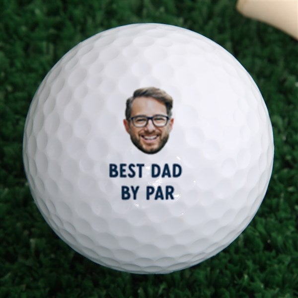 Photo Face Cutout Personalized Golf Ball Set