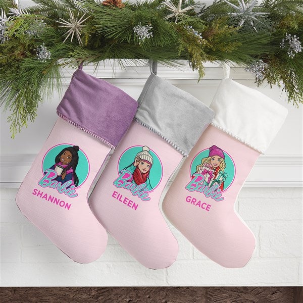 Barbie™ Holiday Personalized Stockings