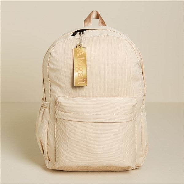 Classic Style Personalized Acrylic Backpack Tag