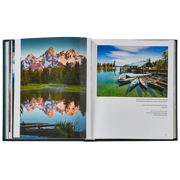 America's National Parks Personalized Leather Book