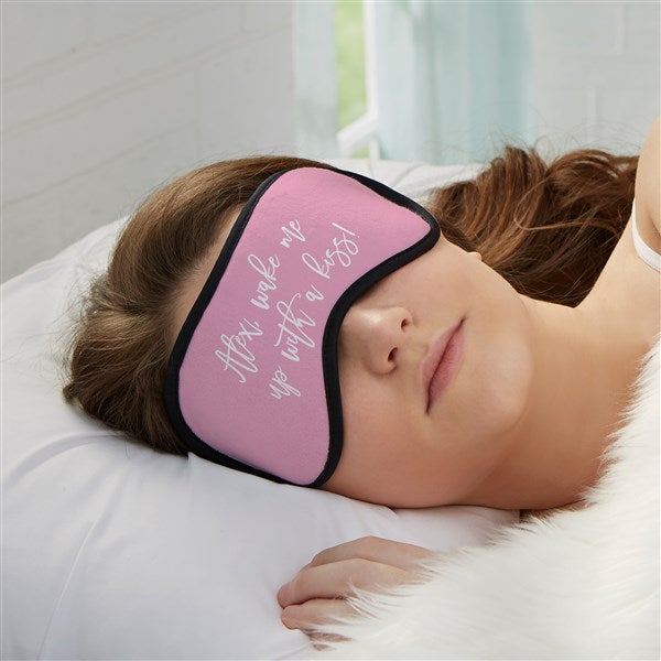 Fun & Flirty Personalized Romantic Sleep Mask