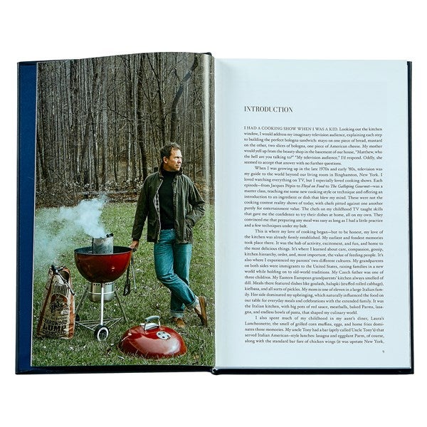 A Man & His Kitchen Personalized Leather Hardcover Book