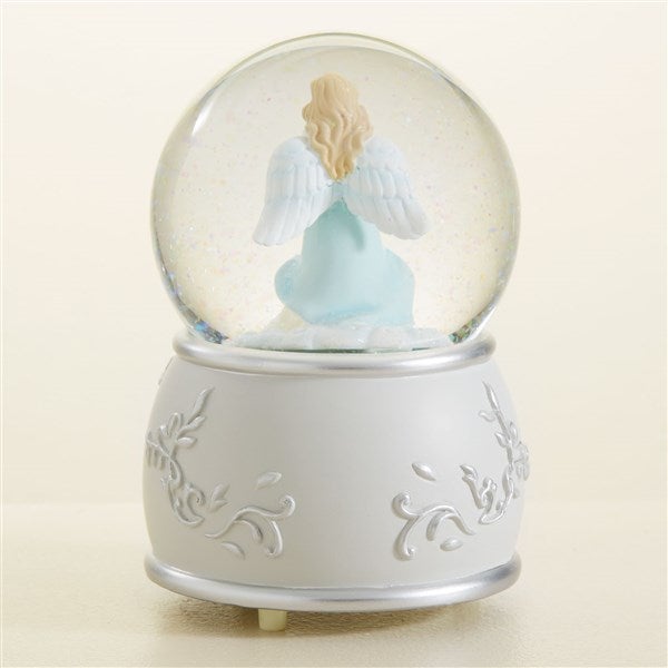 Memorial Angel Personalized Snow Globe