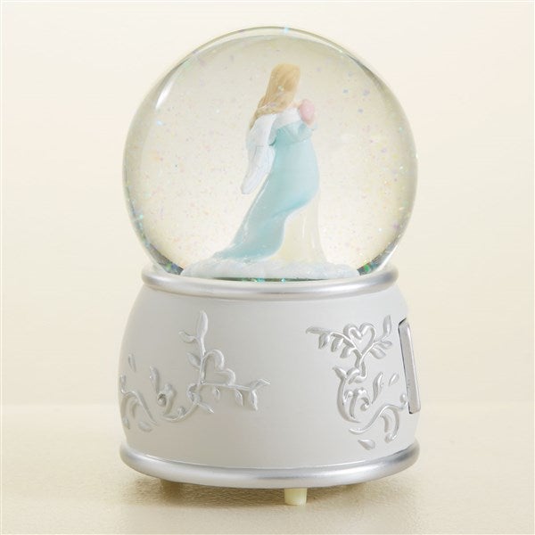 Inspirational Message Personalized Angel Snow Globe