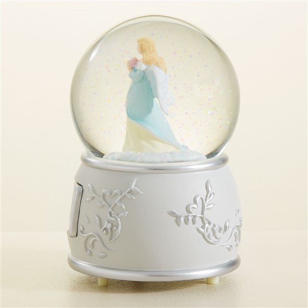 Inspirational Message Personalized Angel Snow Globe