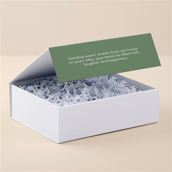 Seasonally Script Personalized Keepsake Memory Box