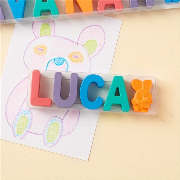 Easter Personalized Name Crayons
