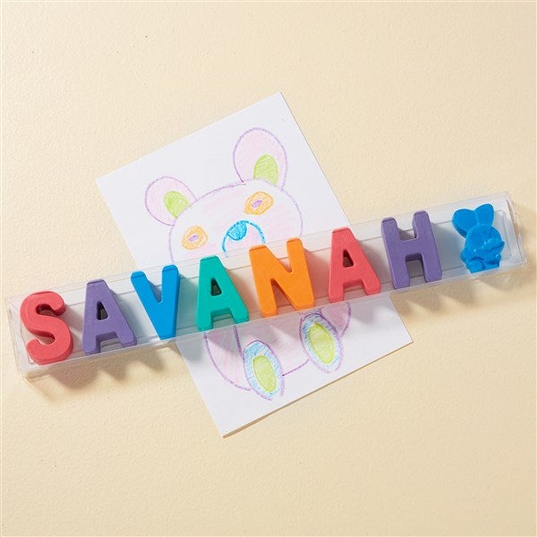 Easter Personalized Name Crayons Easter Personalized Name Crayons