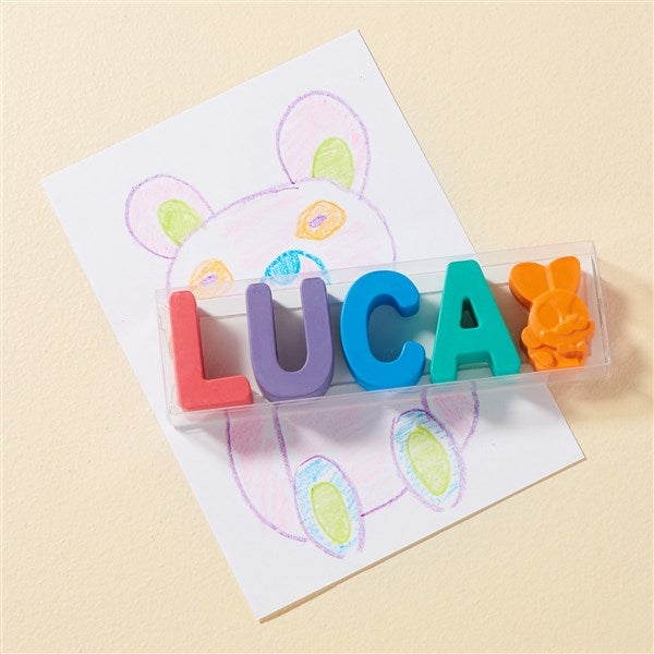 Easter Personalized Name Crayons Easter Personalized Name Crayons