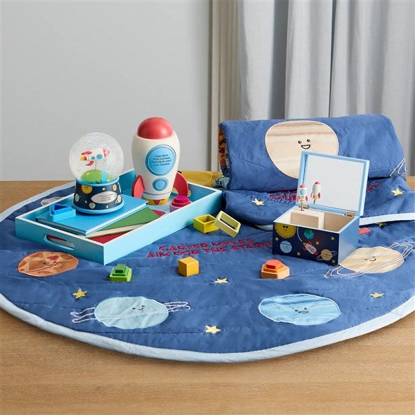 Engraved Outer Space Treasure Box