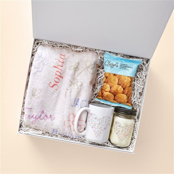 Blooming Heart Personalized Gift Set for Her