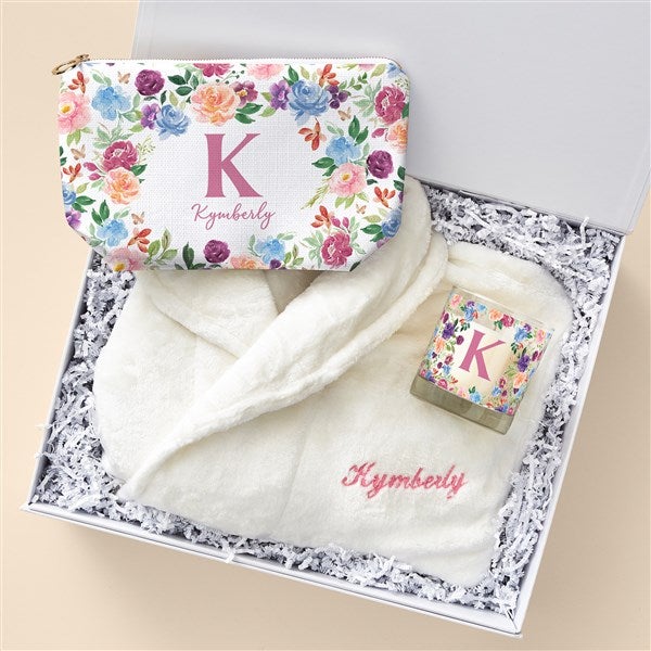 Personalized Gift Set For Her - Floral Beauty