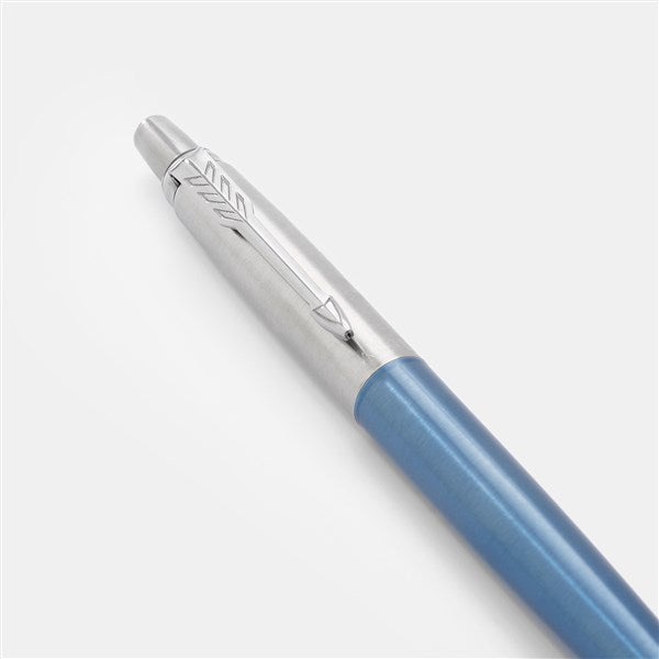 Engraved Parker Jotter Blue Pen