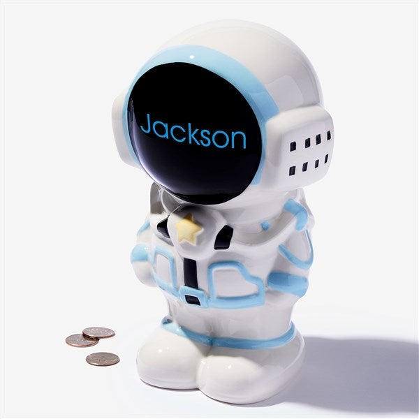 Astronaut Personalized Ceramic Bank
