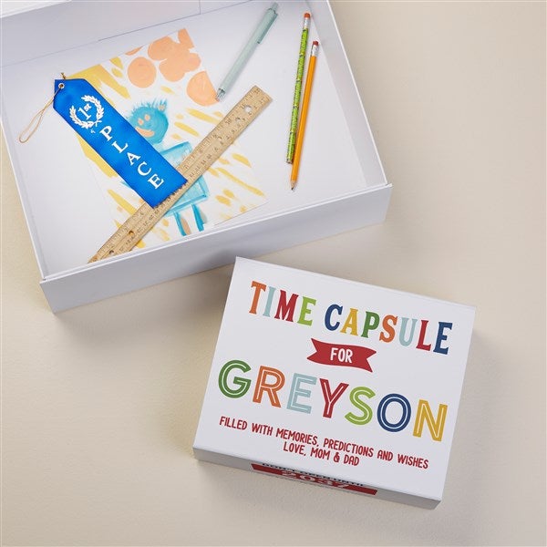 Graduation Time Capsule Personalized Keepsake Box