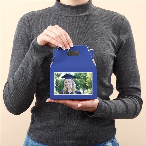 Party Photo Personalized Favor Boxes - Large