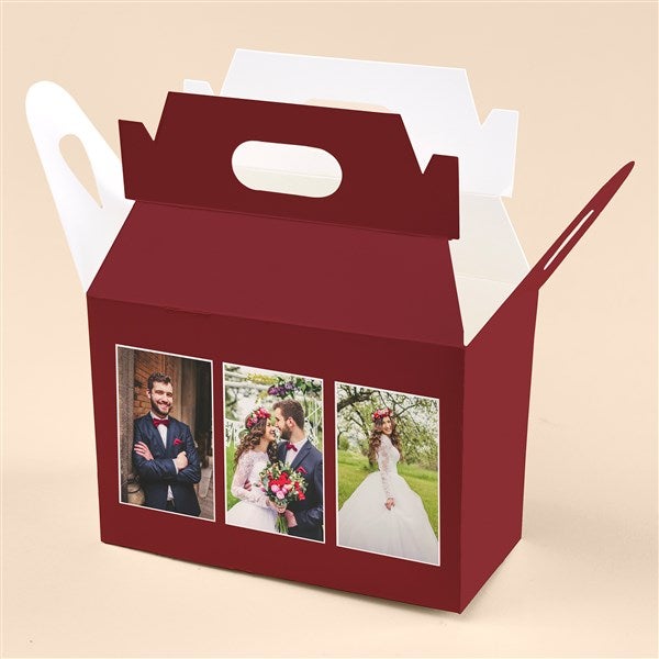 Party Photo Personalized Favor Boxes - Large - 3 Photos