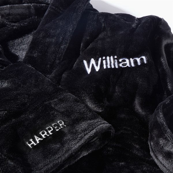 Dad Personalized Embroidered Fleece Robes
