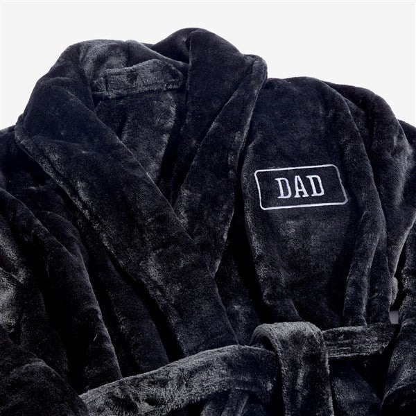 Personalized Embroidered Fleece Robes