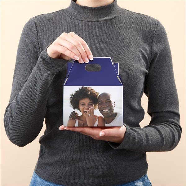 Photo Personalized Favor Boxes - Large