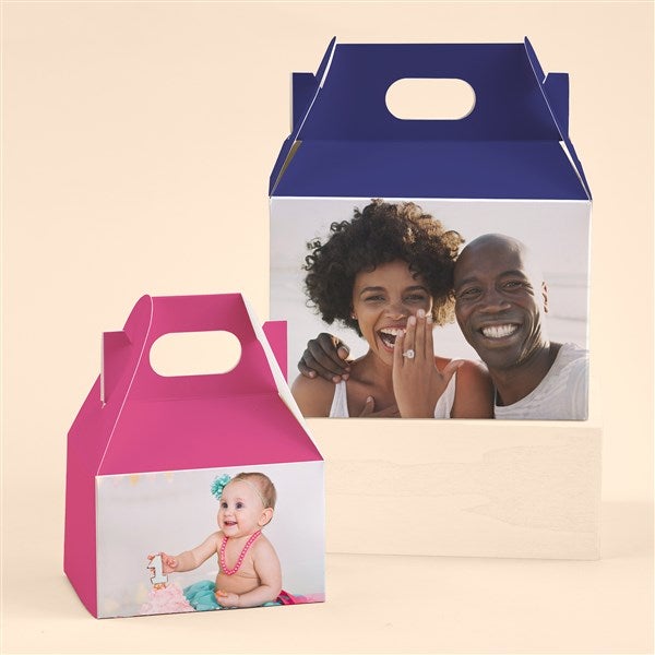 Photo Personalized Favor Boxes