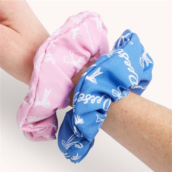 Darling Bow Personalized Scrunchies