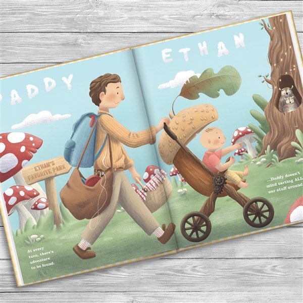 First Father’s Day Personalized Kids Story Book