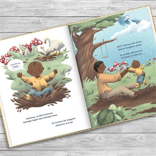 First Father’s Day Personalized Kids Story Book