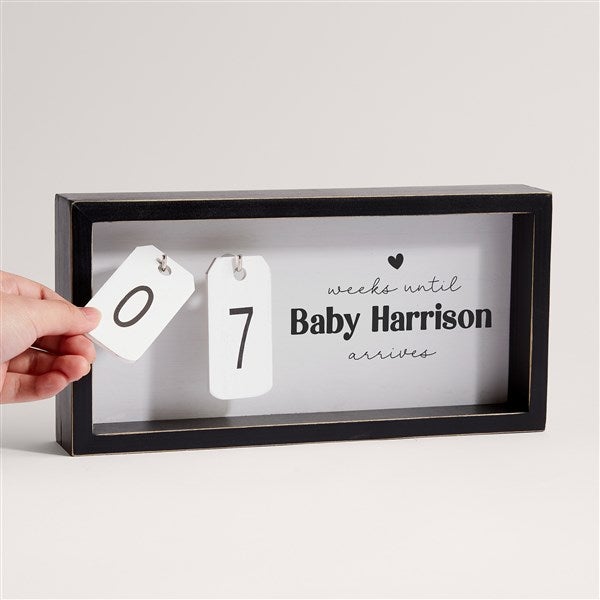 Baby Personalized Countdown Calendar