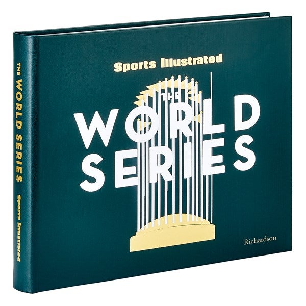 The World Series Personalized Leather Book