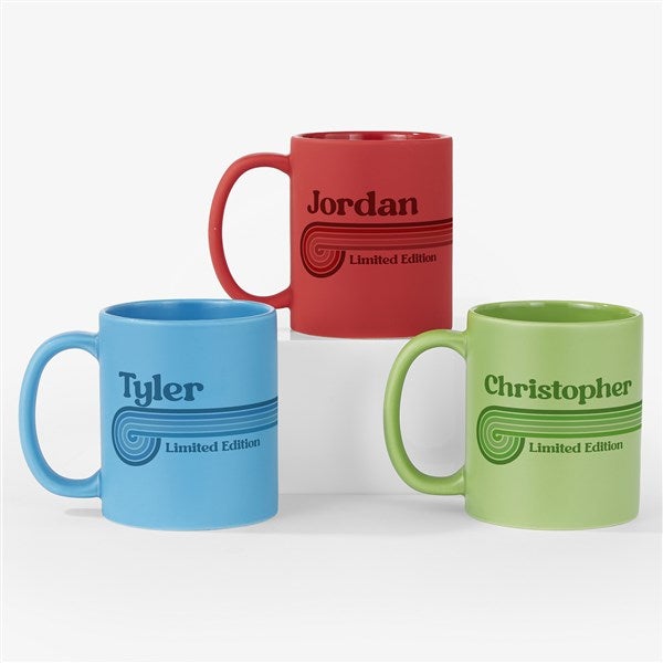 Limited Edition Personalized Coffee Mug