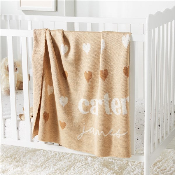 Little Love Notes 36x53 Knit Crib Blanket