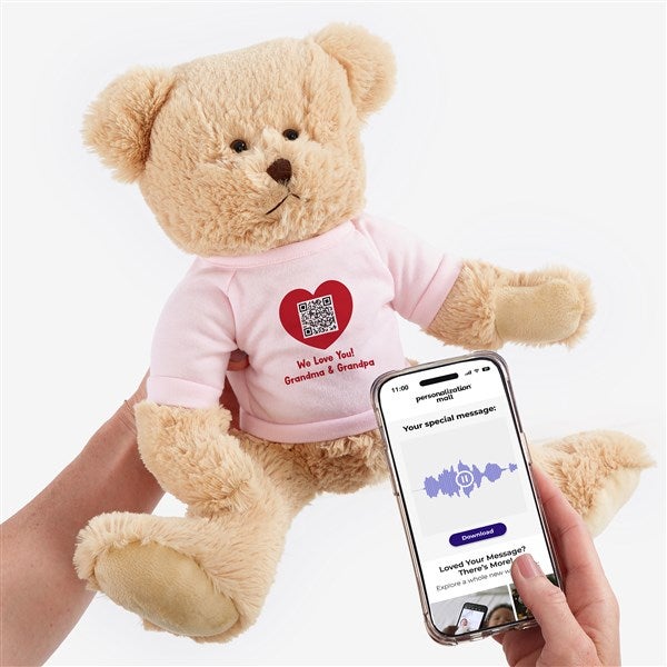 Audio Personalized Teddy Bear